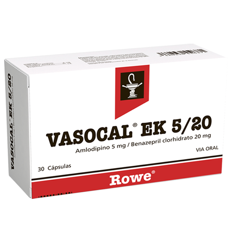 Laboratorios Rowe | VASOCAL EK 5/20